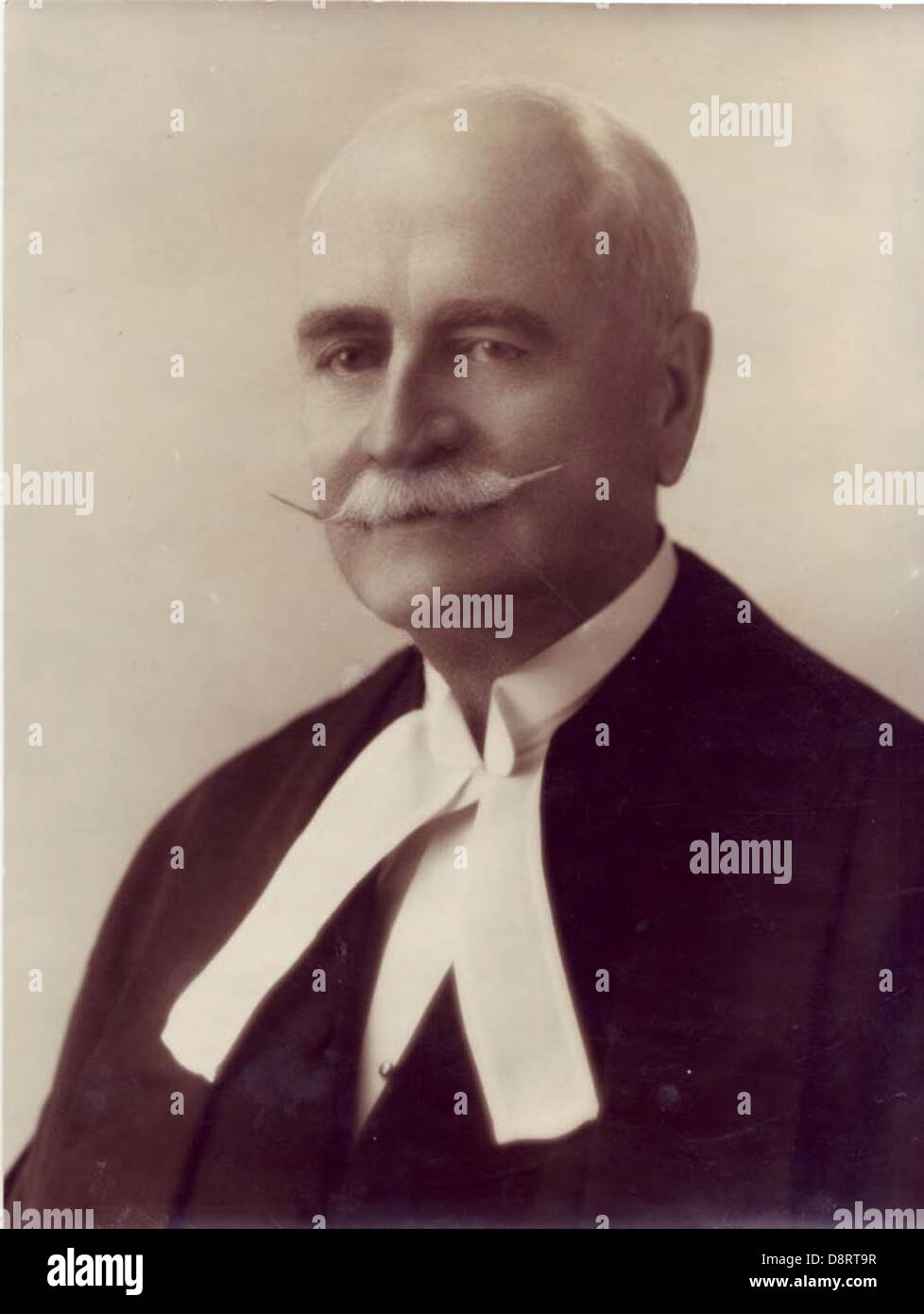 A historic portrait of Justice William Renwick Riddell, a Canadian ...