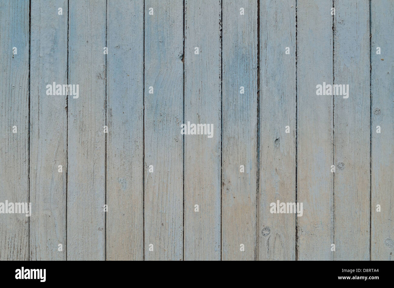 boards in an upright position blue are colored paint Stock Photo - Alamy