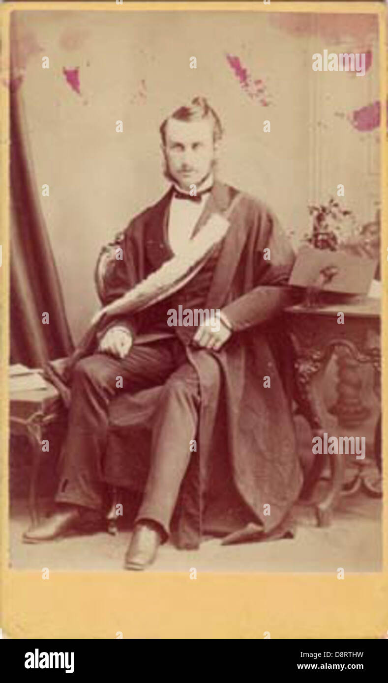 A photograph of George Watson, an Ontario law student and member of the ...