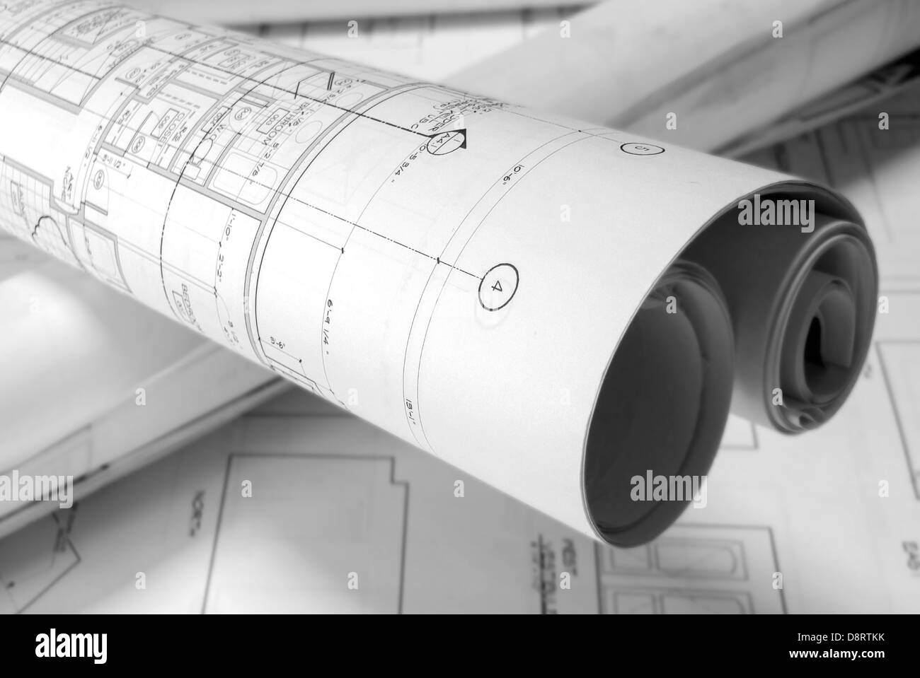 Architect draft table Black and White Stock Photos & Images - Alamy