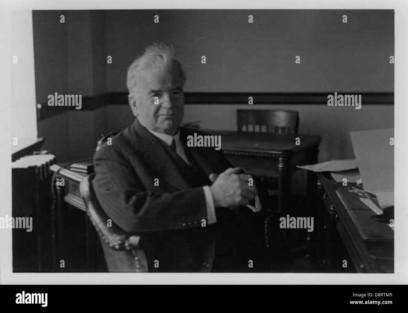 A historic portrait of William Norman Tilley, a respected lawyer and ...