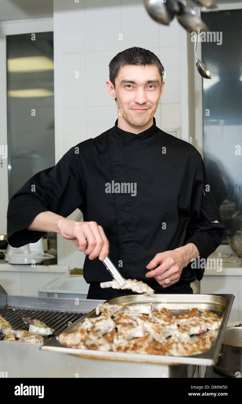 chef at work Stock Photo - Alamy