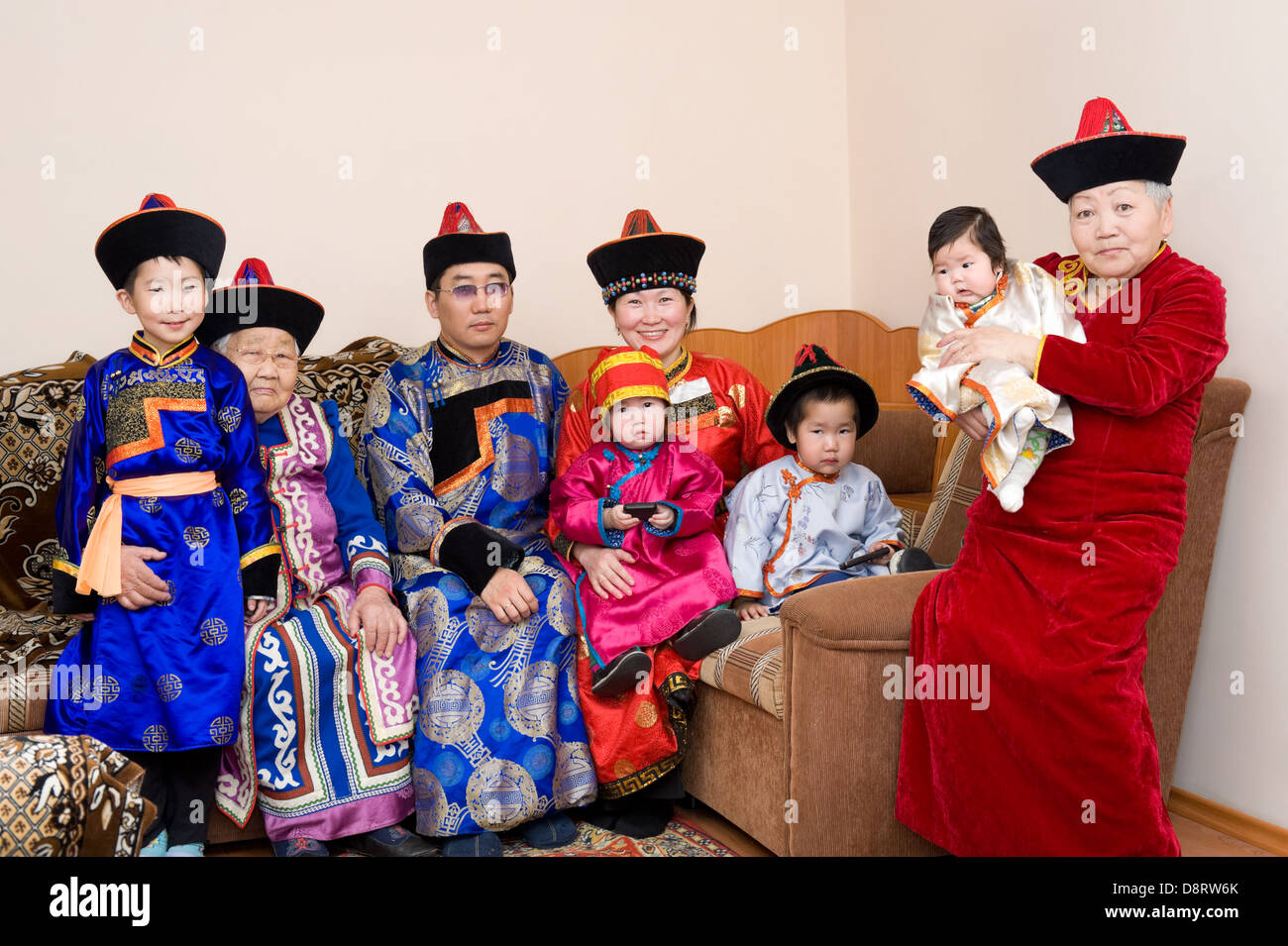 Generations of descendants hi-res stock photography and images - Alamy