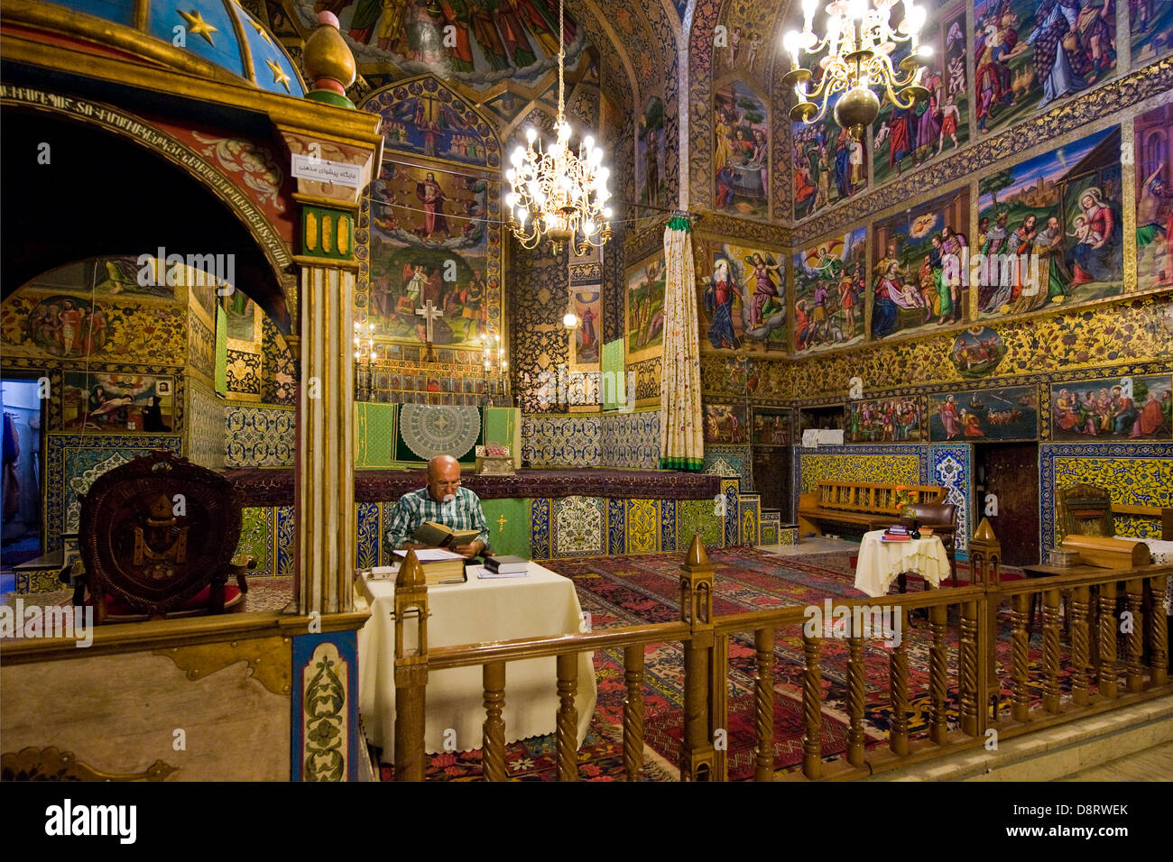 Iran, Isfahan, Armenian quarter, Vank cathedral Stock Photo - Alamy