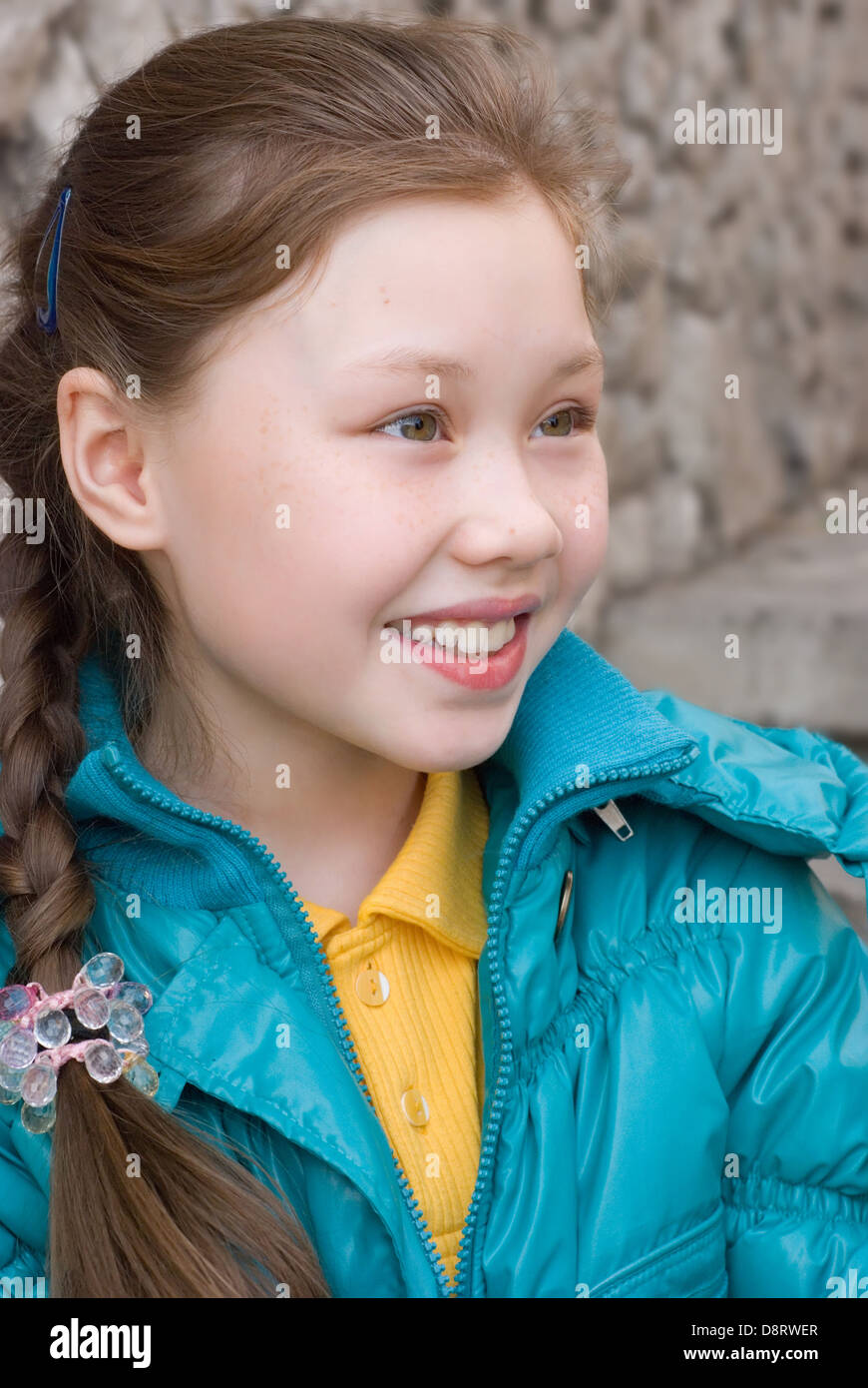 smiling girl portrait Stock Photo - Alamy