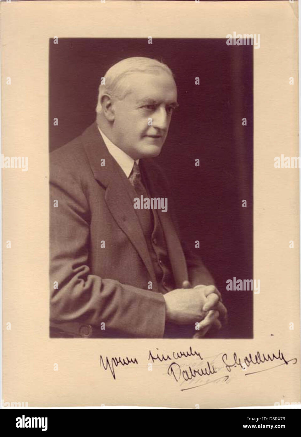 A photograph of Patrick S. Golding, an individual from Ontario, likely ...