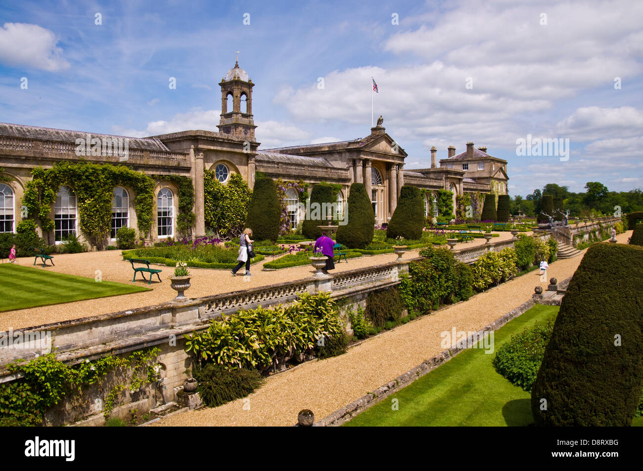 Bowood House and gardens near Calne Wiltshire Stock Photo - Alamy