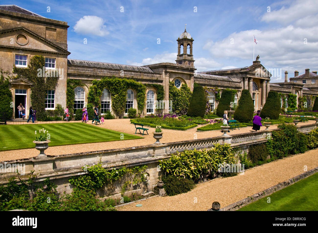 Bowood House and gardens near Calne Wiltshire Stock Photo - Alamy