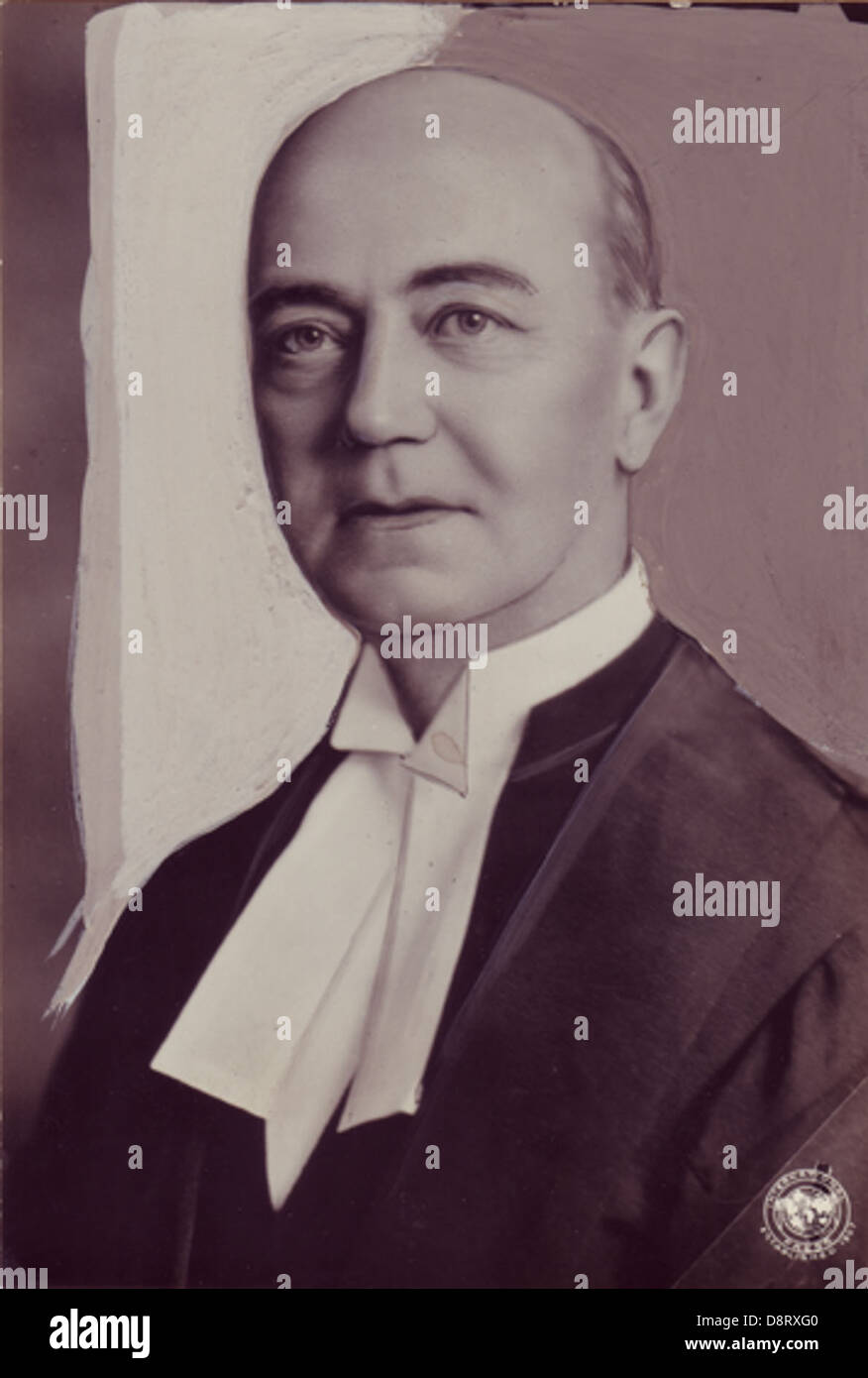 This photograph features Justice James Parker, a judge and lawyer known ...