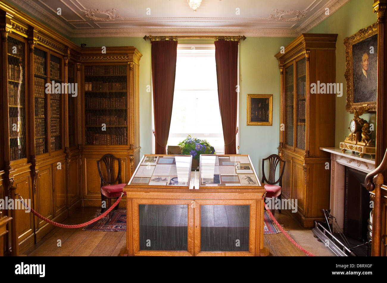 In this room in Bowood House Dr Joseph Priestley discovered Oxygen gas ...