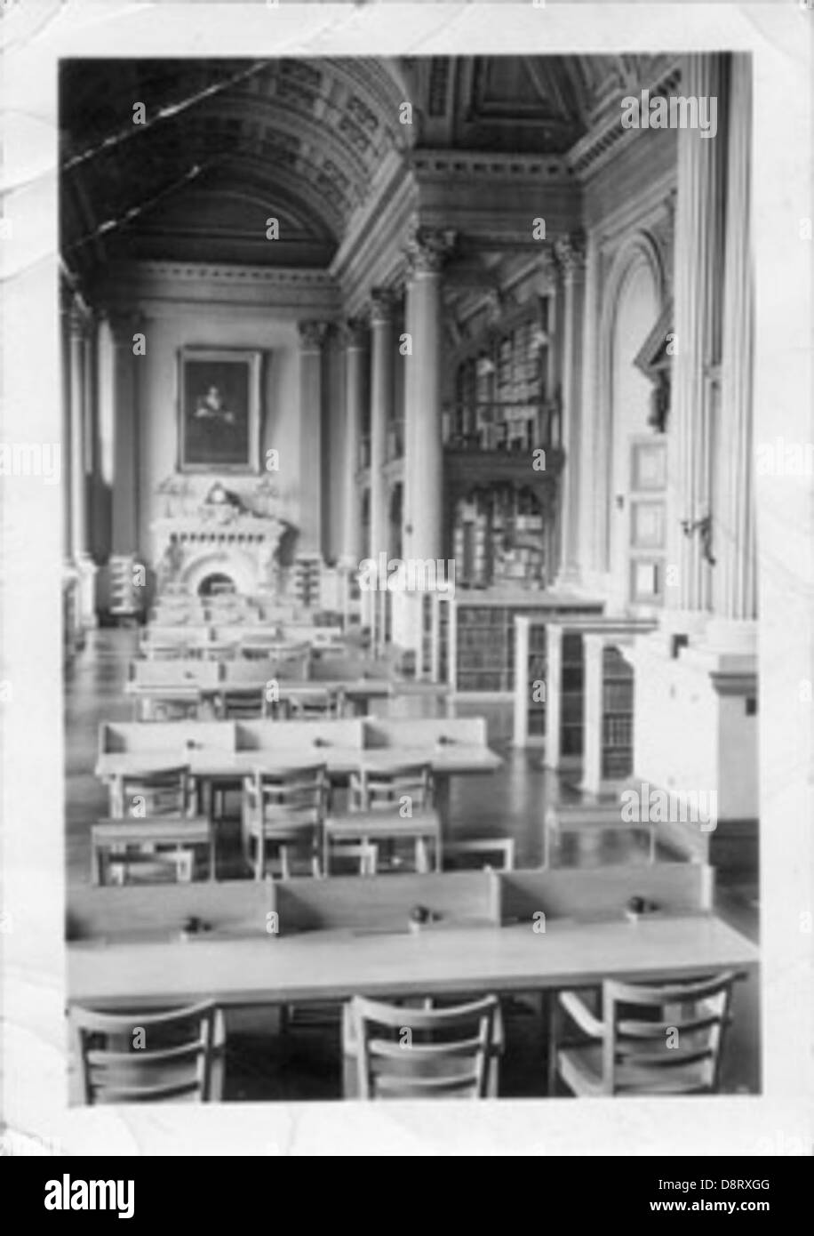 Photograph of the Main Reading Room, Great Library Stock Photo - Alamy