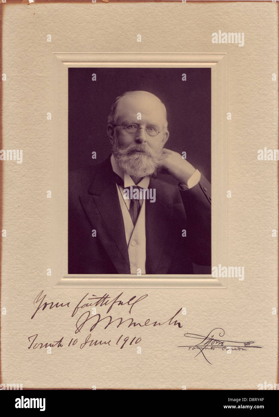 Photograph of Sir William Mulock Stock Photo - Alamy