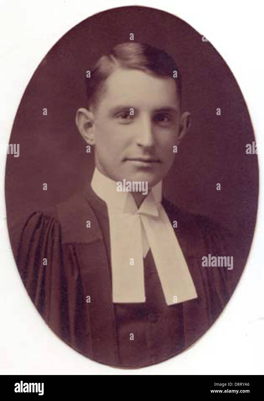 This historical photograph shows Robert B. Law, a notable figure ...