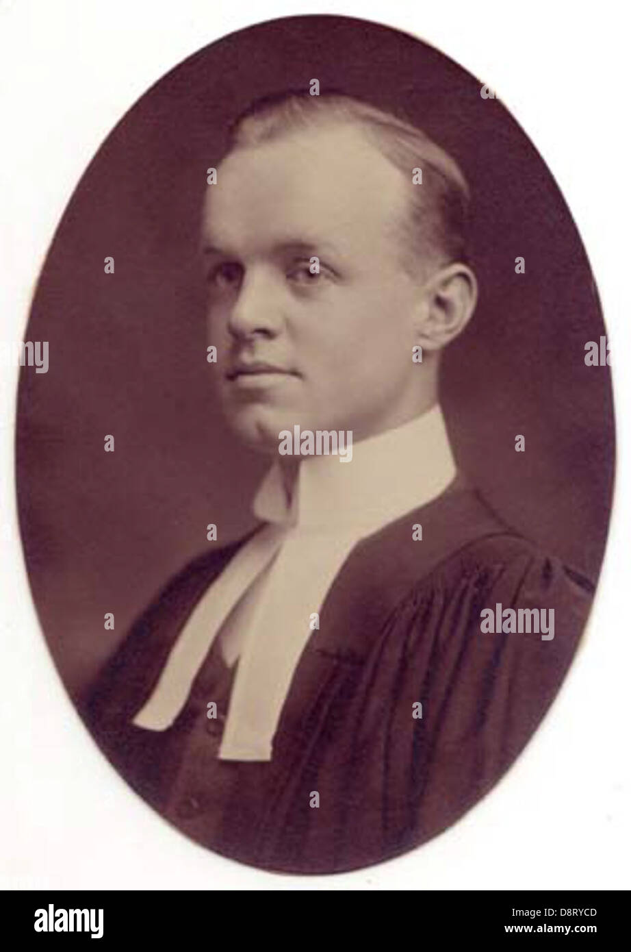 This historical photograph captures Howard A.L. Conn, a notable figure ...