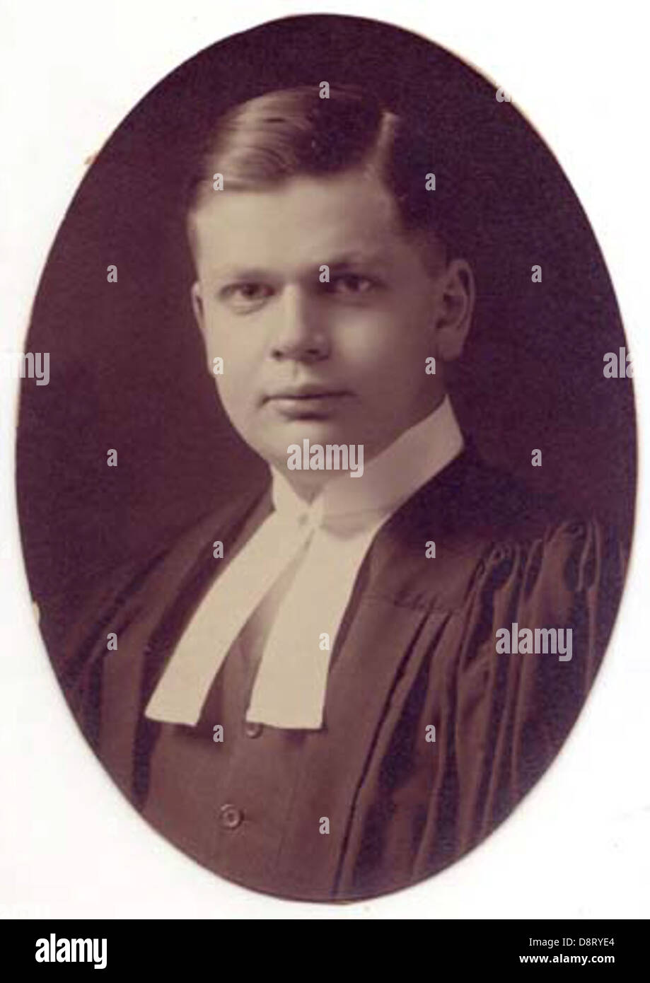 This photograph features Thomas W.E. Allen from Osgoode Hall Law School ...