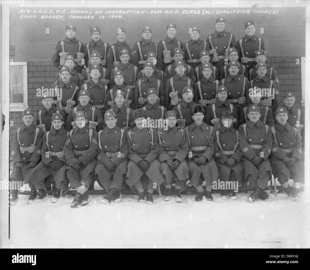 Army non commissioned officer Black and White Stock Photos & Images - Alamy