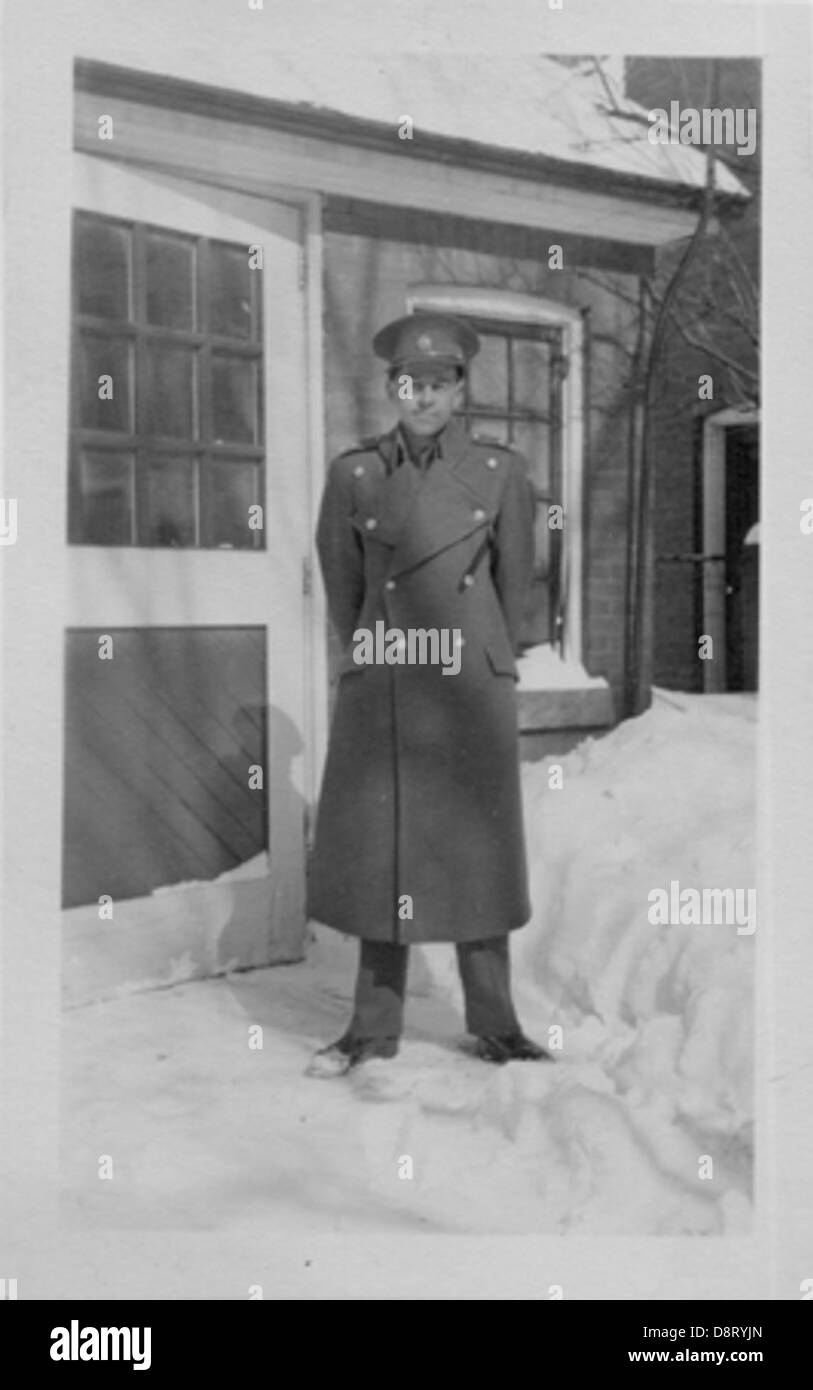 This photograph features William G.C. Howland in uniform during World ...