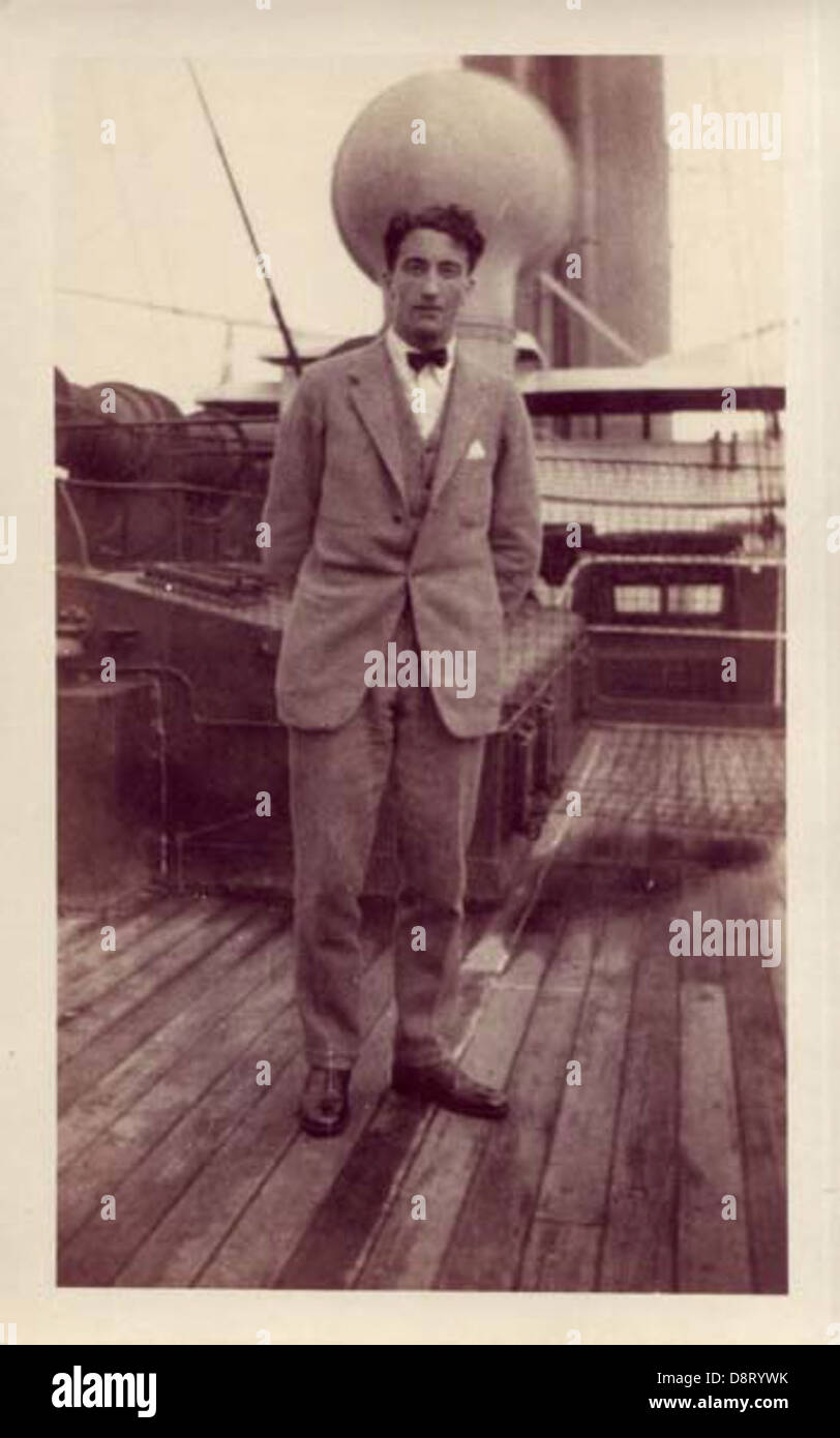 This image captures a Trans-Atlantic voyage to England aboard a ...