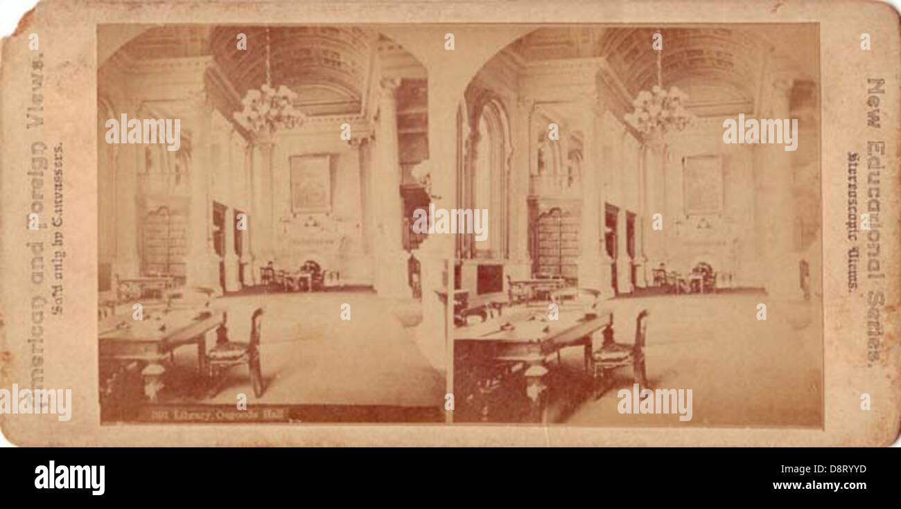 The Osgoode Hall Library in Toronto, Canada, is a historic legal ...