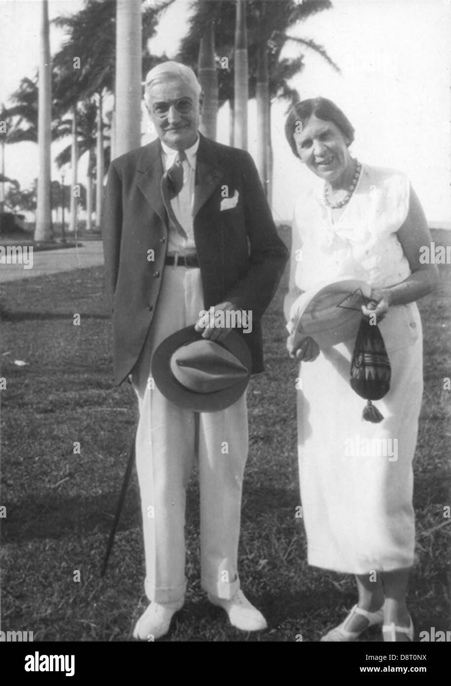 Photograph of J. Shirley Denison and woman Stock Photo - Alamy