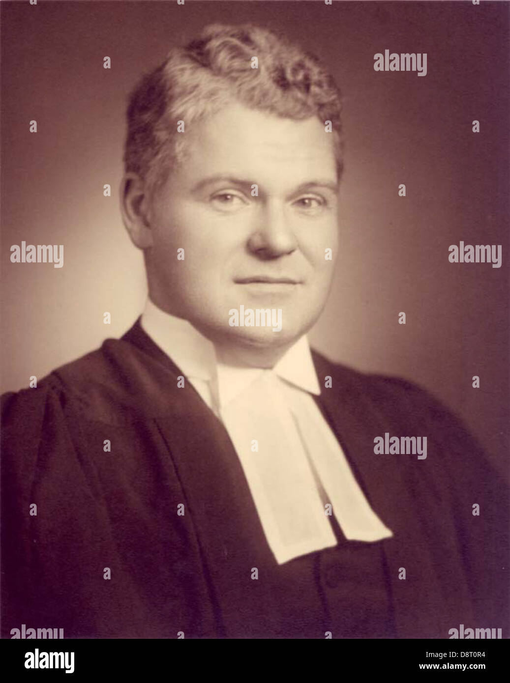 This photograph of D.C. Wells, an Ontario judge, showcases him in his ...