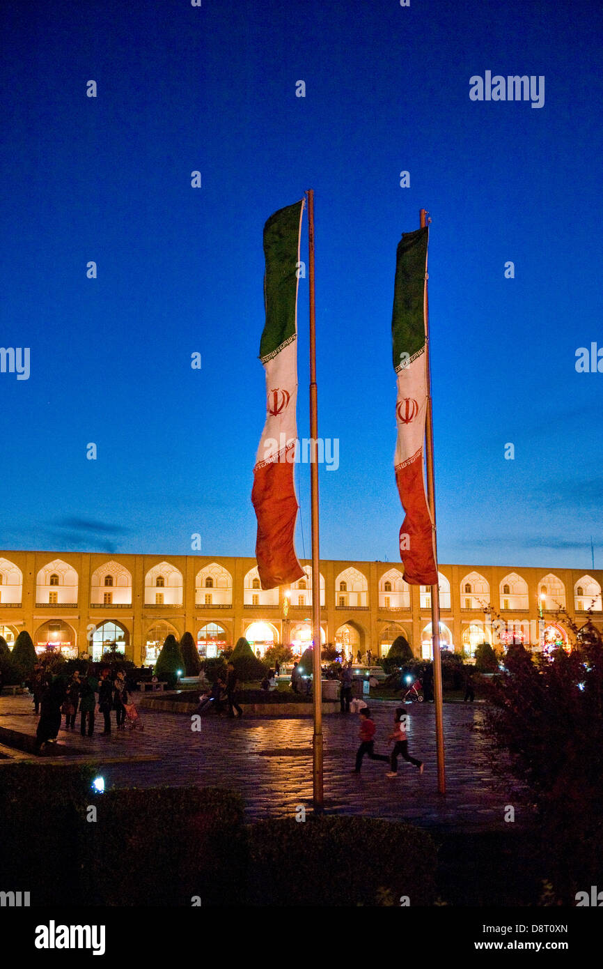Iranian flags hi-res stock photography and images - Alamy