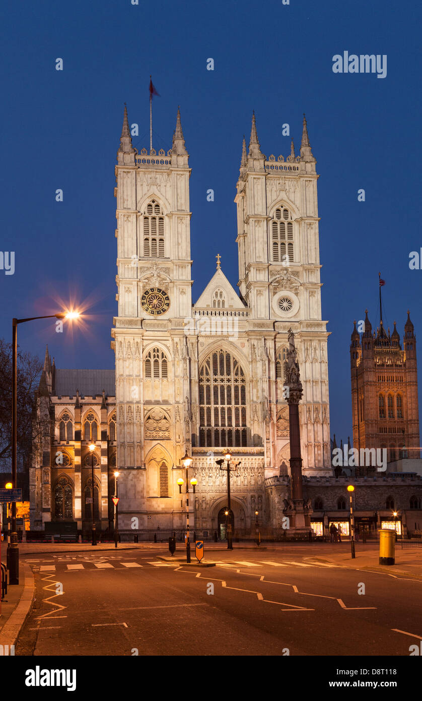 Westminster Abbey At Night