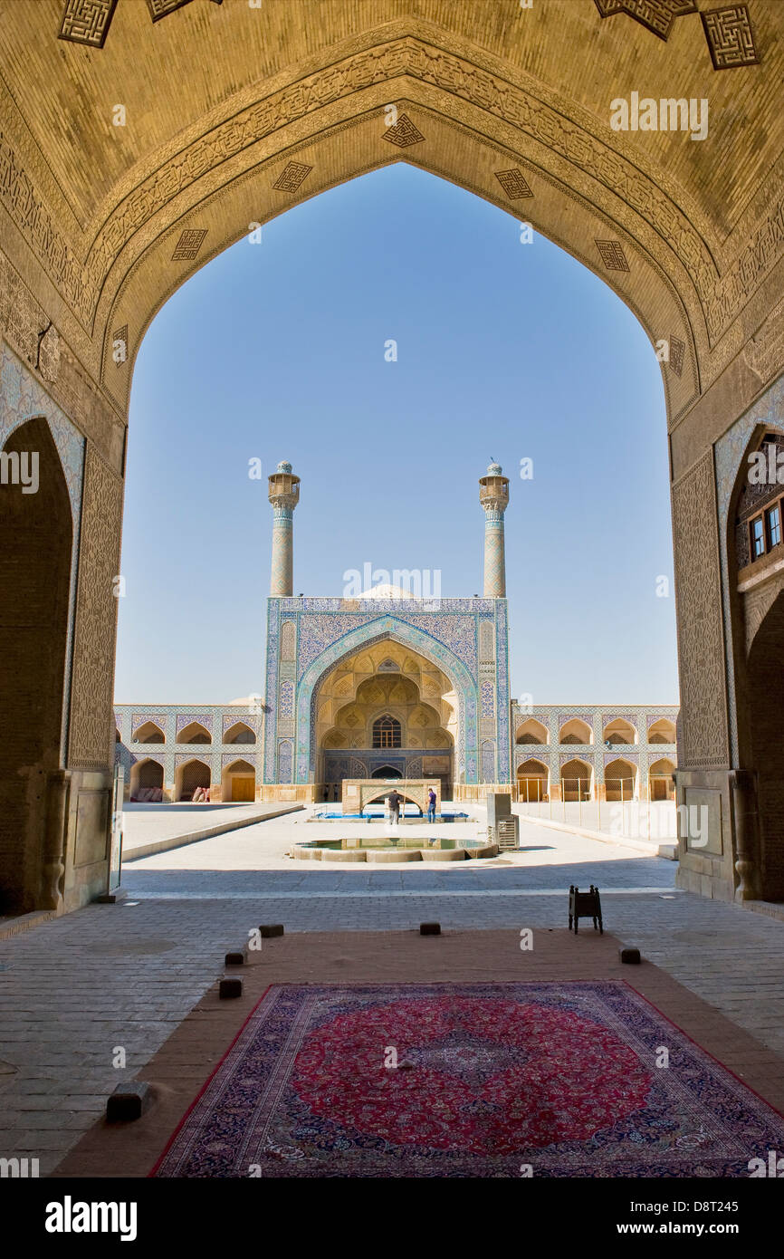 Iran, Isfahan, old friday mosque Stock Photo - Alamy