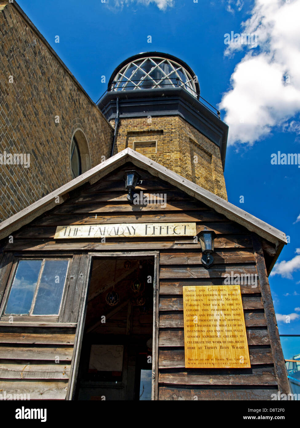 Bow Creek Lighthouse, London's only lighthouse, by the confluence of ...