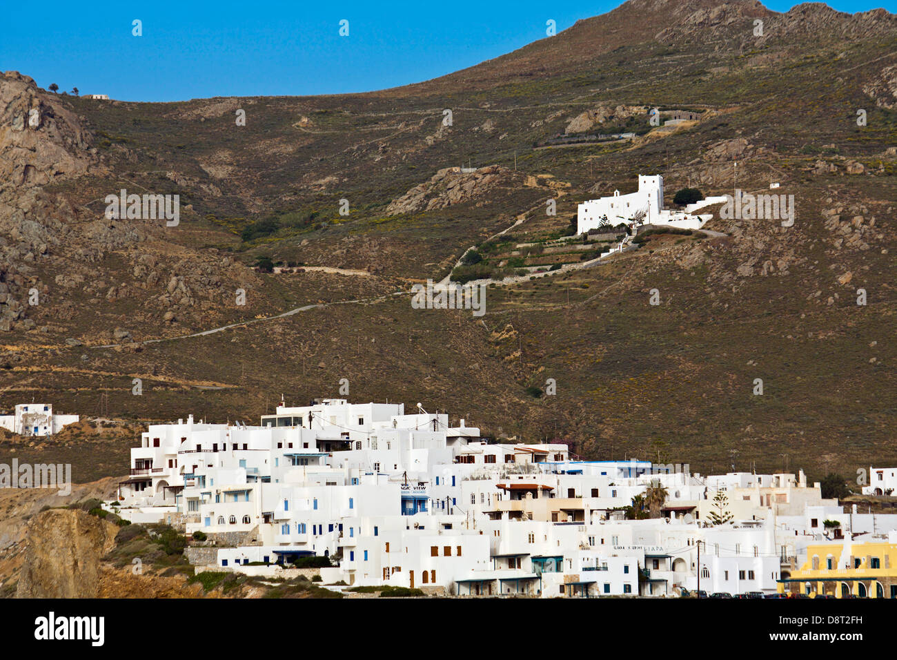 Greece cyclades naxos island village hi-res stock photography and ...