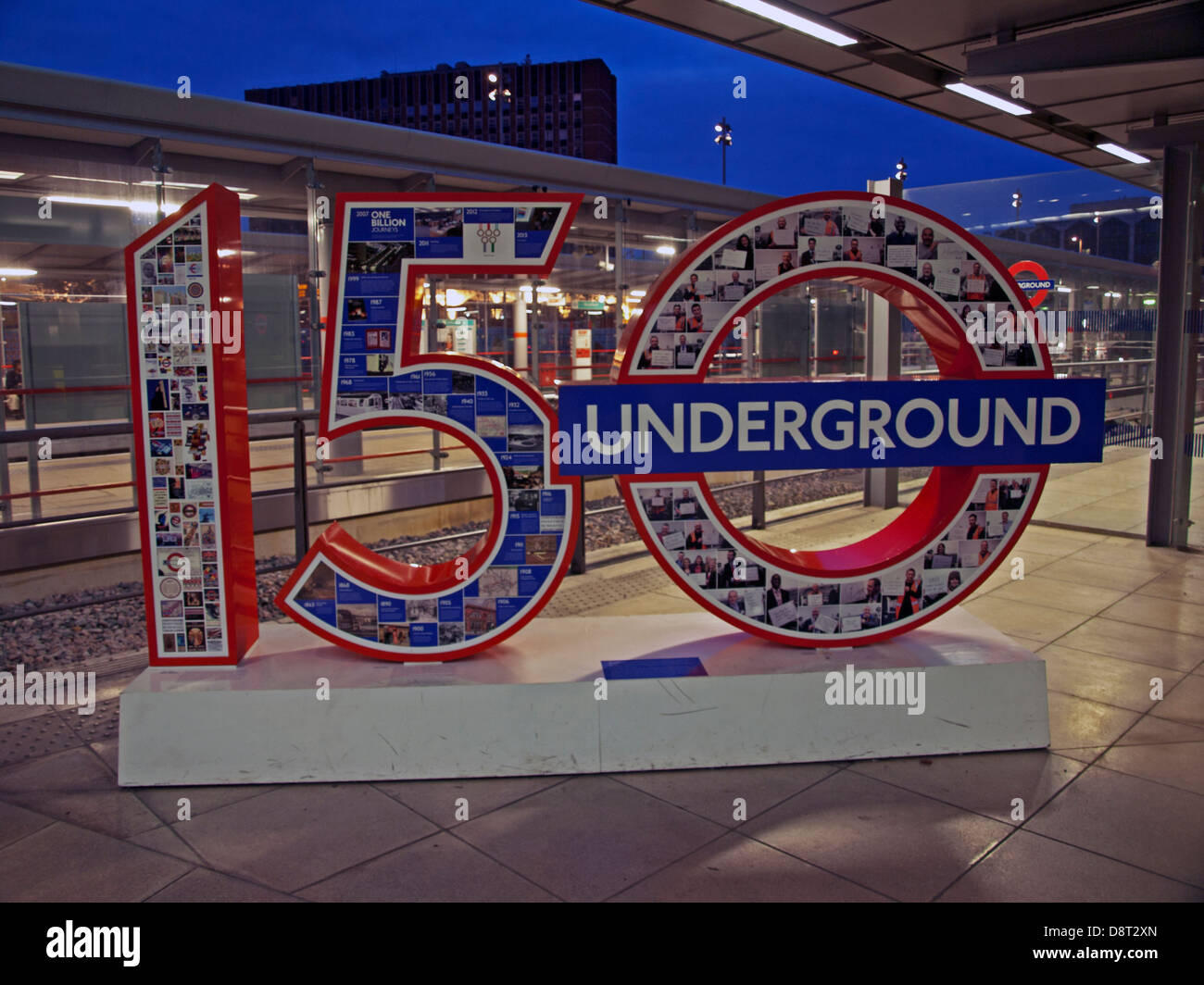 Celebrating 150 years of London Underground at Stratford Station ...