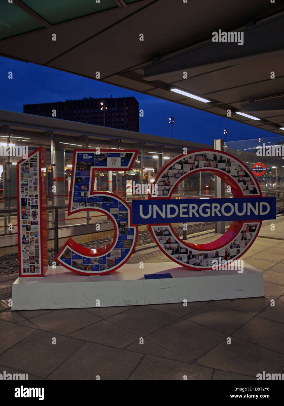 Celebrating 150 years of London Underground at Stratford Station ...