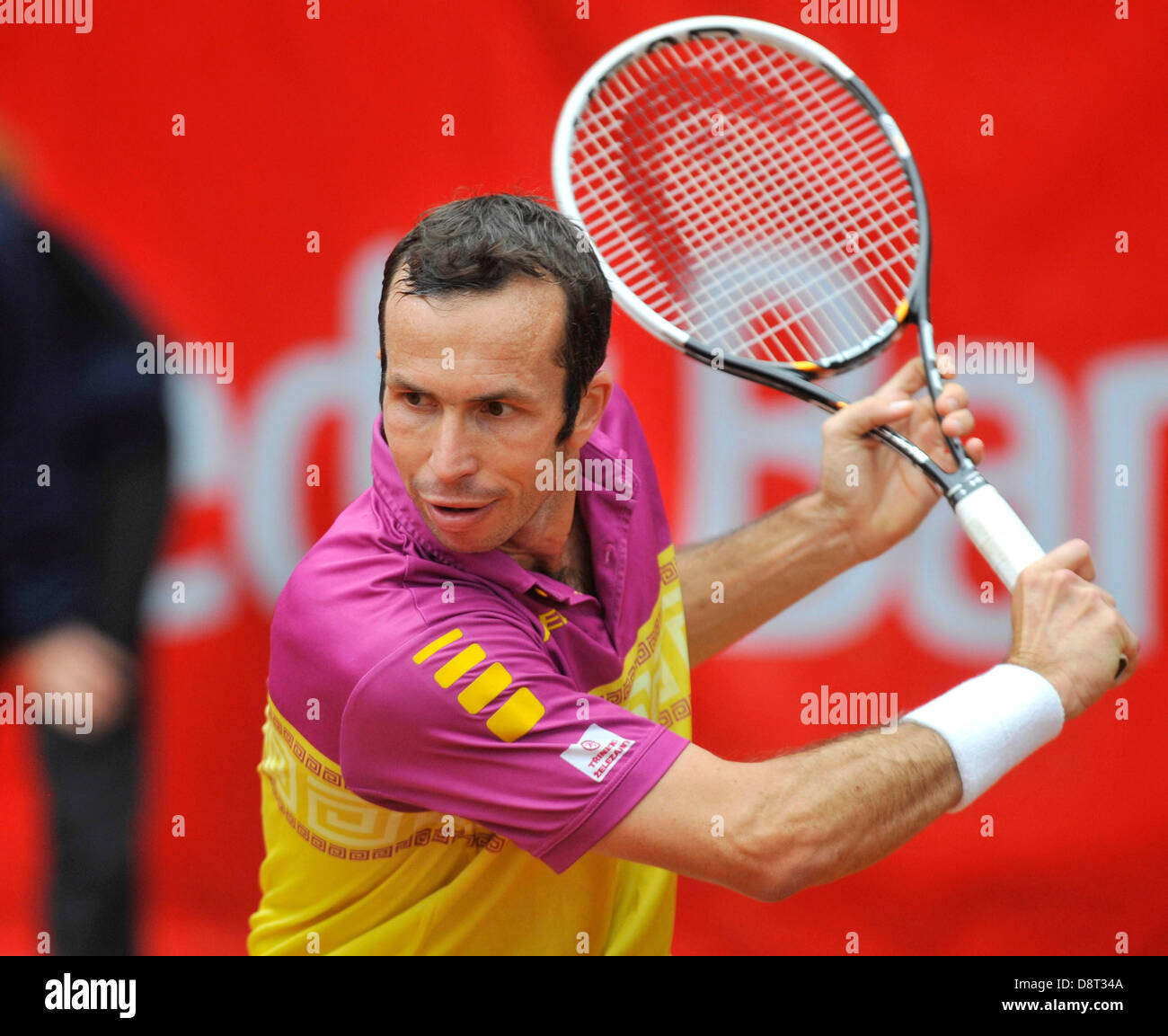 Radek Stepanek of Czech Republic is seen during a match against Victor ...