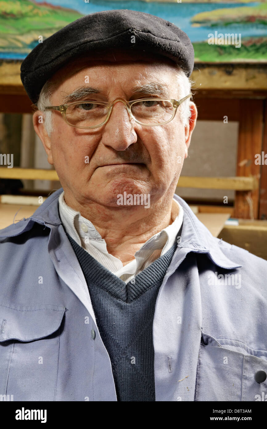 Portrait of artist Stock Photo - Alamy
