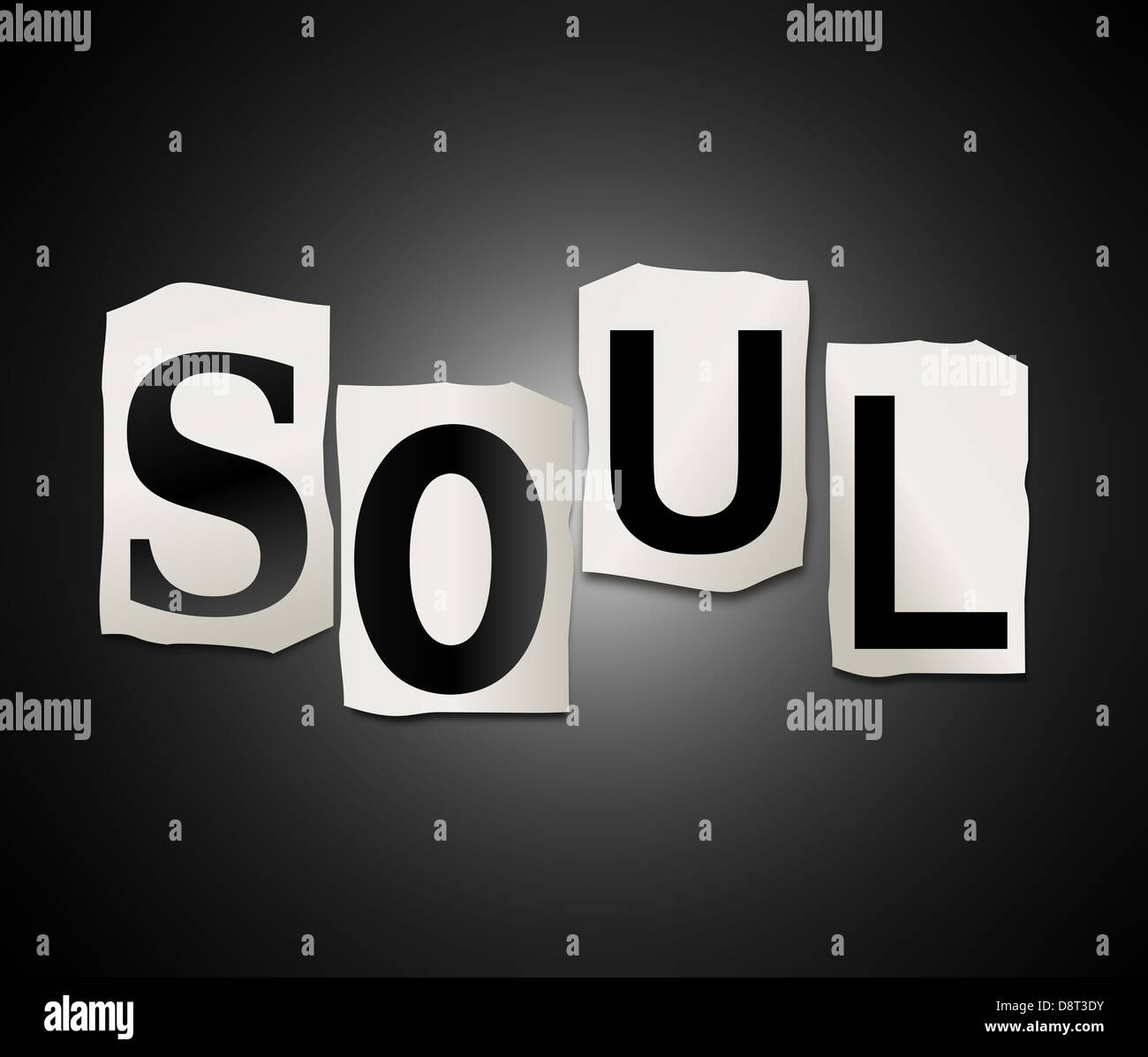 Word soul hi-res stock photography and images - Alamy