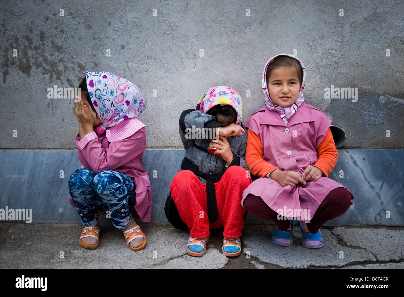 Iran, Azerbaijan region, Kandovan, children Stock Photo - Alamy