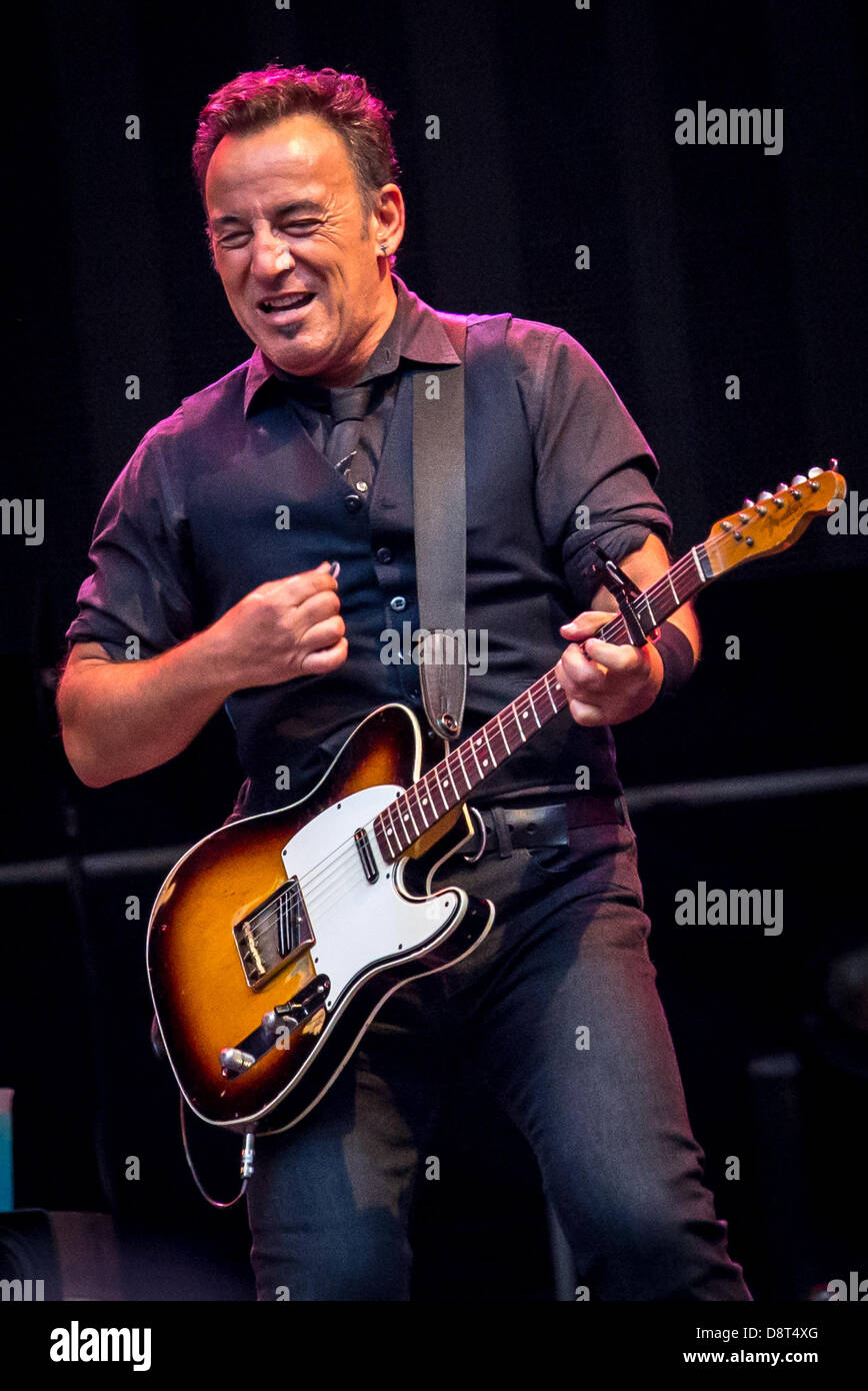 Milan, Italy. 3rd June 2013. Bruce Springsteen and the E Street Band ...