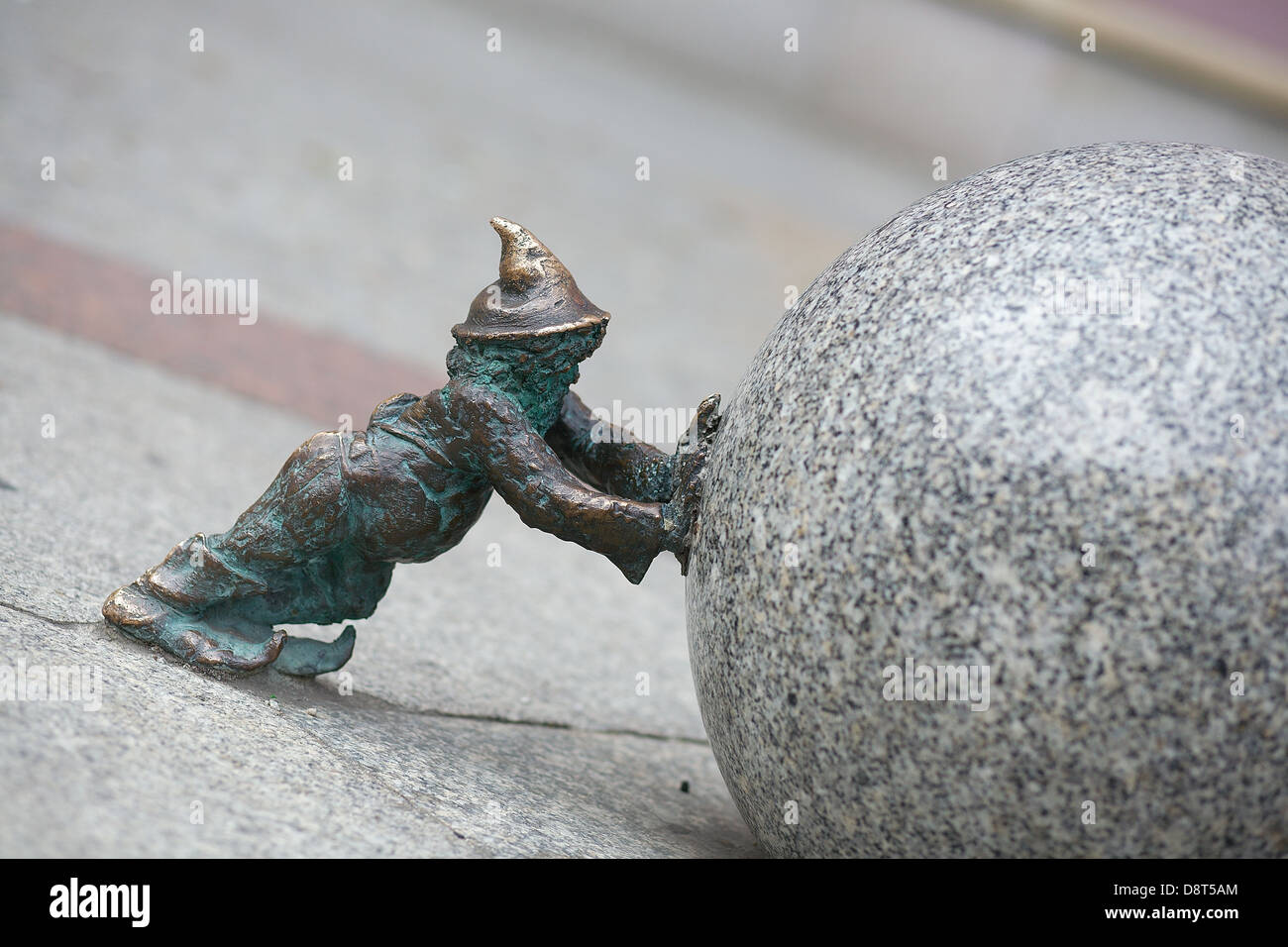 The Wroclaw dwarfs Stock Photo - Alamy