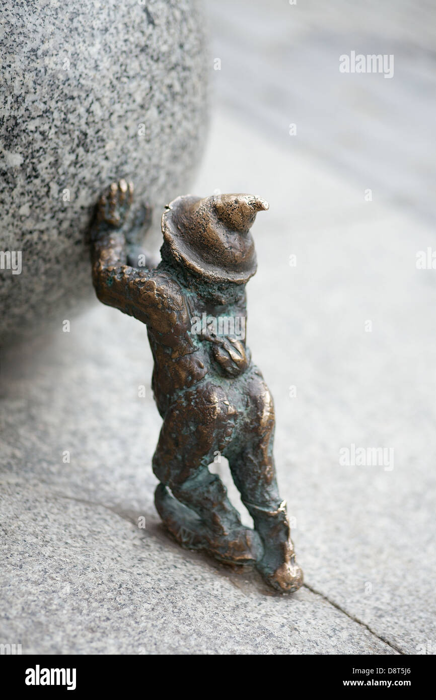 The Wroclaw dwarfs Stock Photo - Alamy