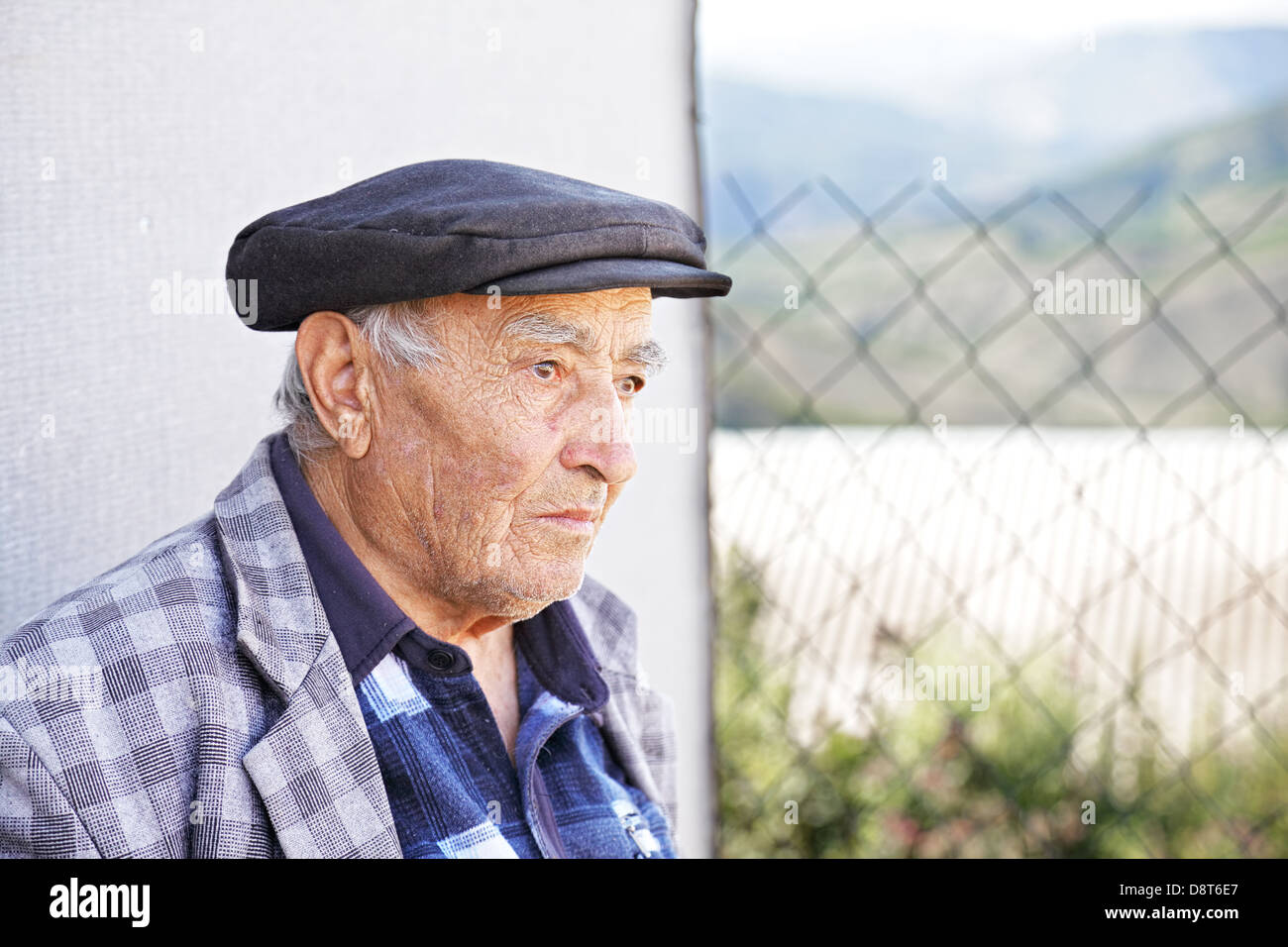 Checkered fence hi-res stock photography and images - Alamy