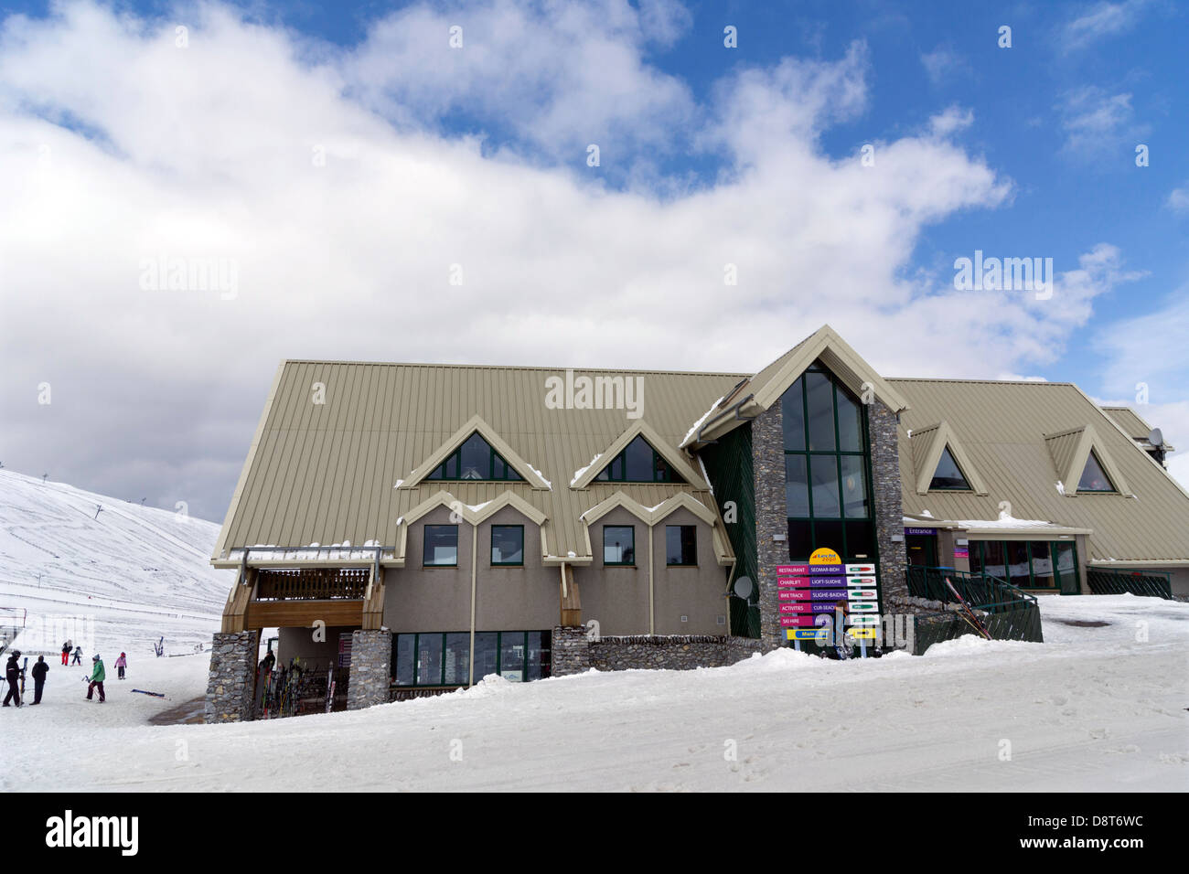 The Lecht Ski Centre, Moray, Scotland Stock Photo - Alamy