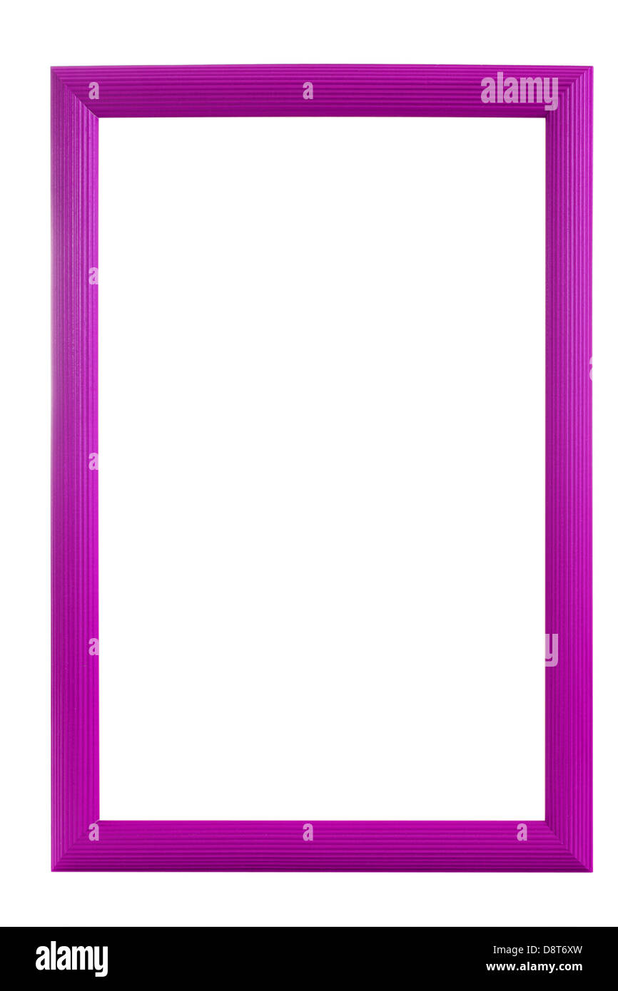 Pink striped wooden frame Stock Photo - Alamy