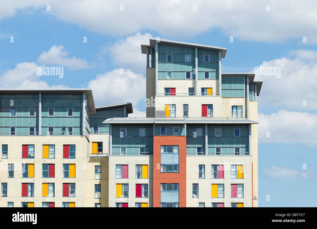 Durham University student accommodation on the banks of the river Tees ...