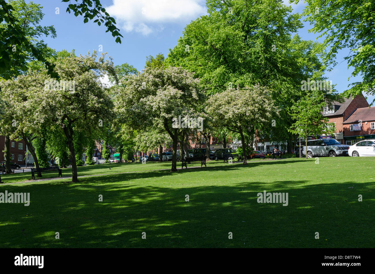 The Green at Kings Norton in Birmingham Stock Photo - Alamy