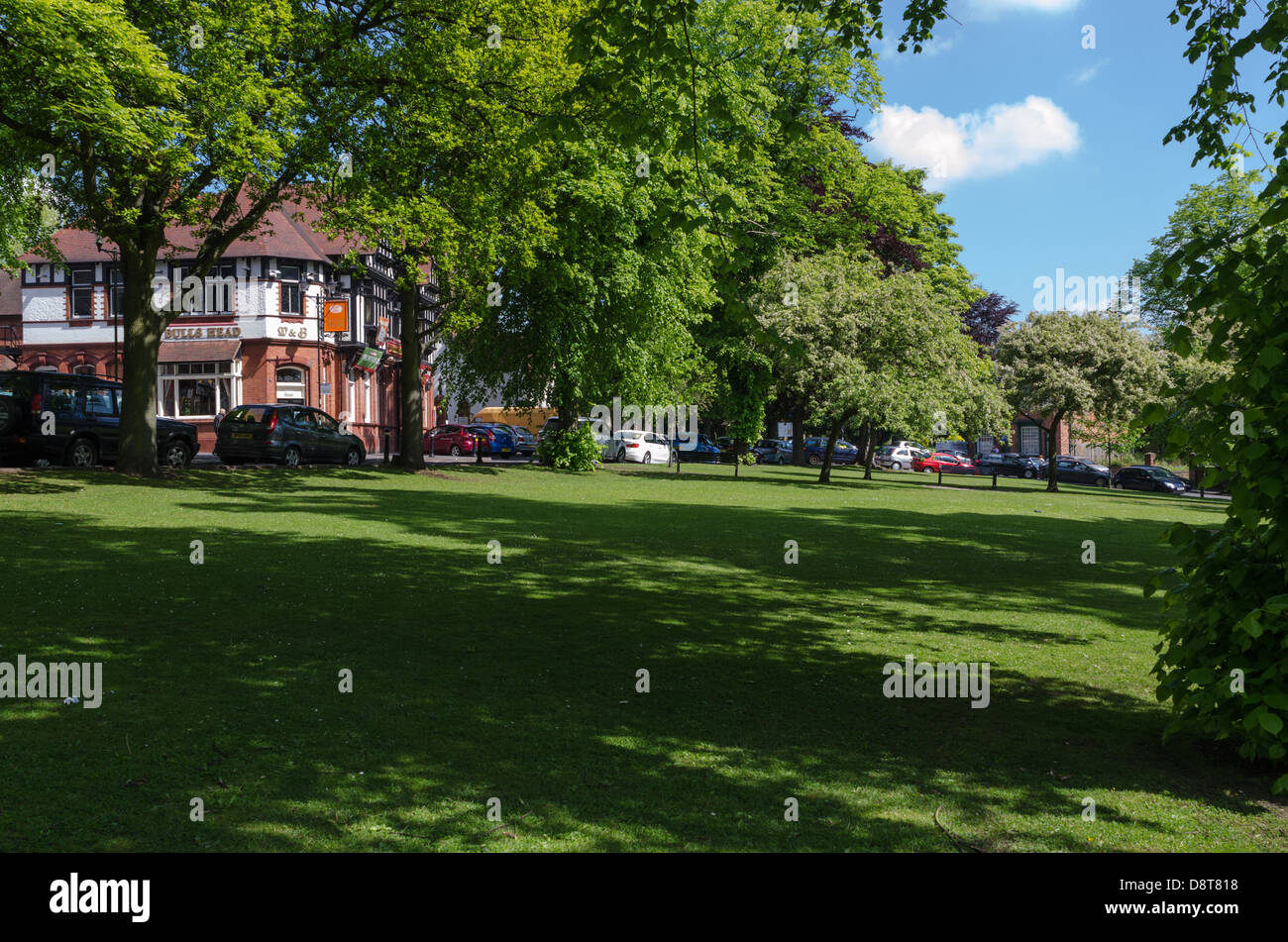 The Green at Kings Norton in Birmingham Stock Photo - Alamy
