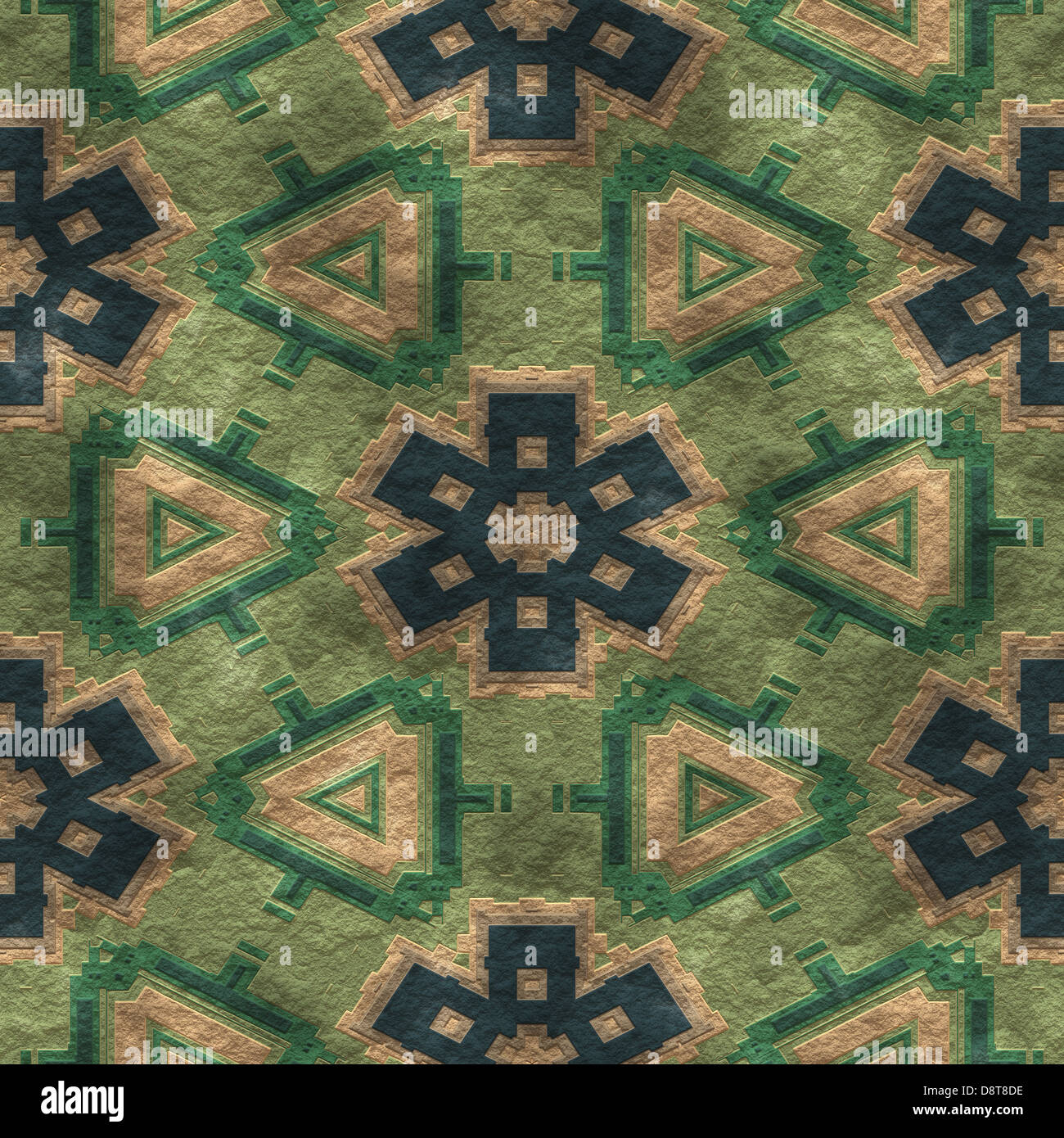 Seamless mosaic concrete pavement Stock Photo - Alamy