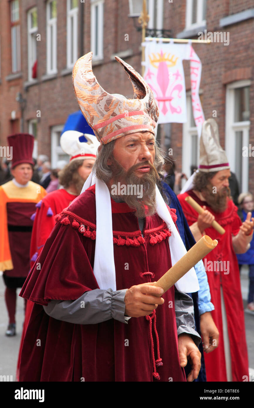 Belgium, Bruges, Procession of the Holy Blood, people Stock Photo - Alamy