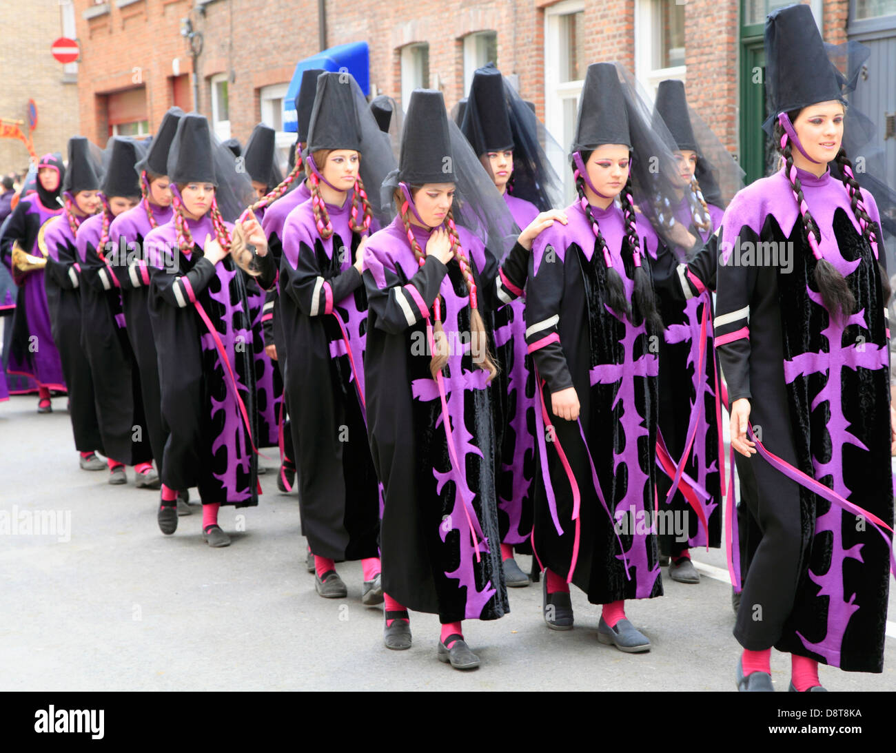 Belgium, Bruges, Procession of the Holy Blood, people Stock Photo - Alamy