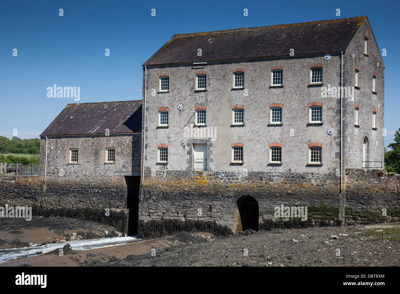 Carew Tidal Mill, Carew, Pembrokeshire, Wales Stock Photo - Alamy