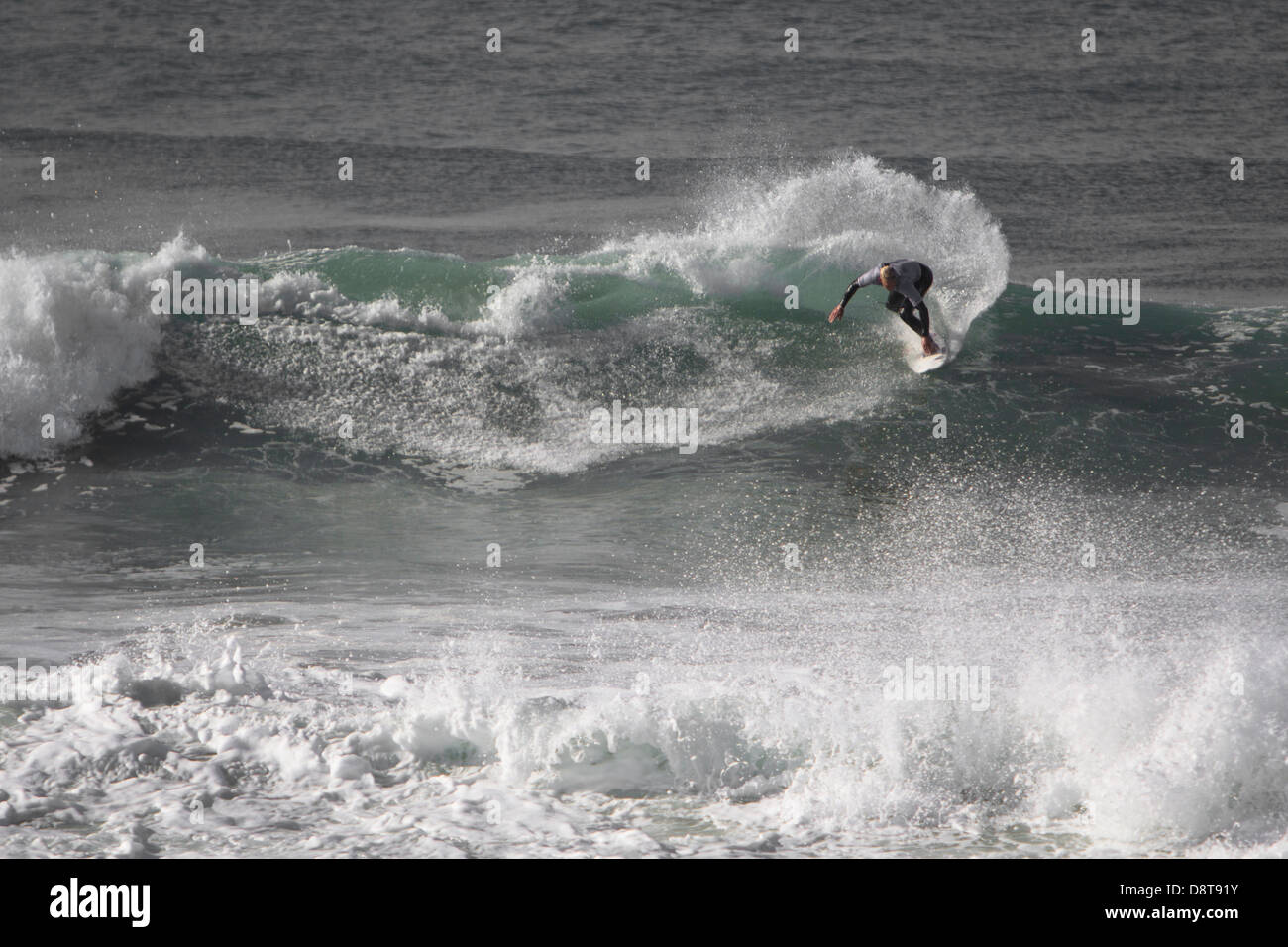 FISTRAL BEACH. Surfer and model Matt Rodwell at the BUCS (British ...